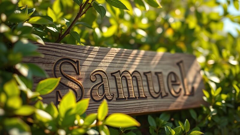 Samuel: Meaning, Origin & History - Names Meanings