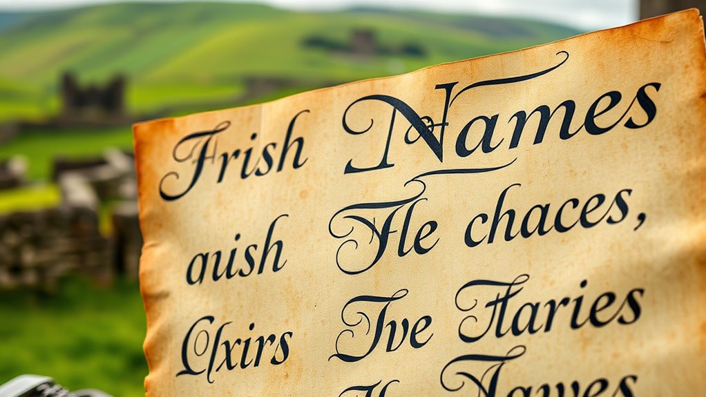 Guide to Irish Names: Popular First Names and Surnames - Names Meanings